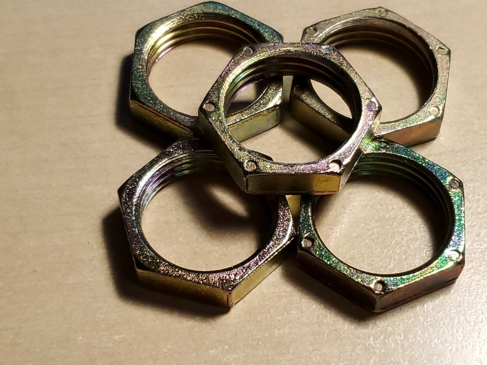 5-PACK DILLON 1" DIE LOCKING RING RELOADING DIE LOCK RINGS/NUTS LEE ...