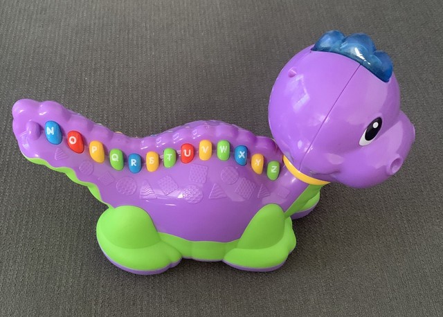 LeapFrog Leap Frog Lettersaurus Dinosaur Alphabet Learning Toy ABC Dino ...