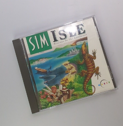 Sim Isle Missions in the Rainforest 1997 PC CD-ROM Computer Game ...