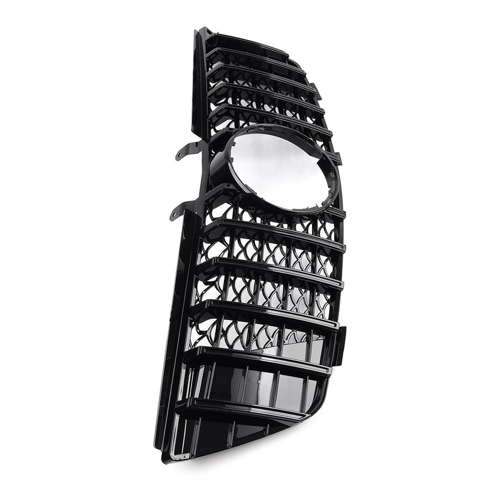 Fit Benz ML Class W164 2005-08 08 06 GTR Style Front Bumper Radiator ...