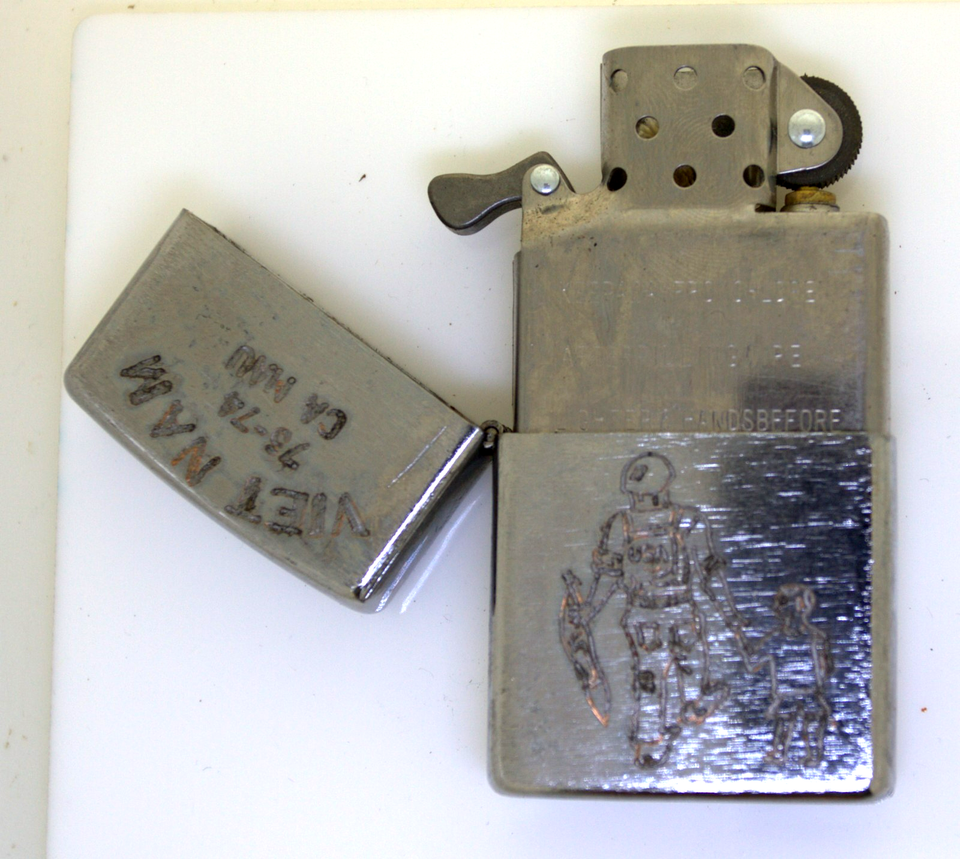 US Army Ca Mau 1973 1974 Vietnam No Zippo Lighter Z-15 | eBay