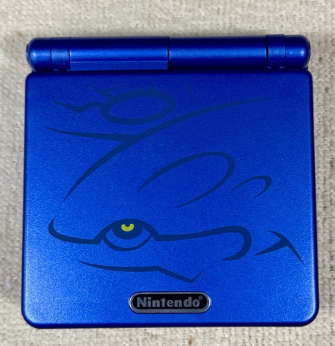 Kyogre Gameboy Advance SP AGS-001 With Charger. Tested And Working! | eBay