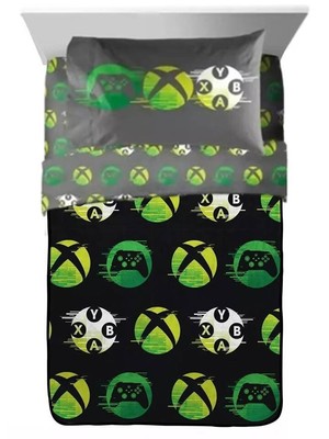 Xbox "Glow in the Dark" Kids 46" x 60" Throw & Sheets-W14700349141 ...