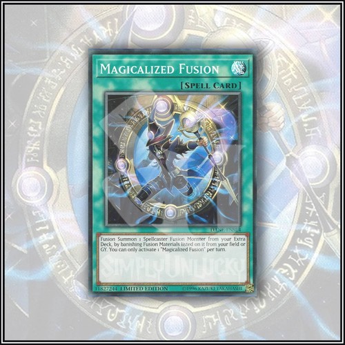 YuGiOh MAGICALIZED FUSION | YUGI'S DECK ️ SUPER RARE ️ LIMITED EDITION ...