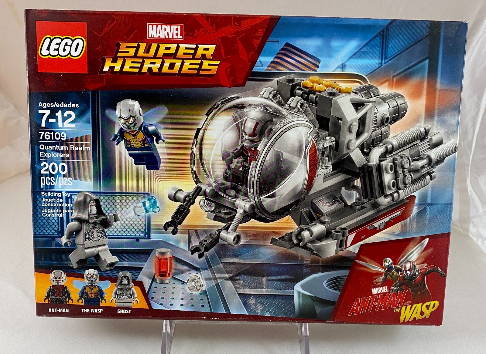 Lego Mavel Super Heroes, Quantum Realm Explorers #76109, Brand-New ...