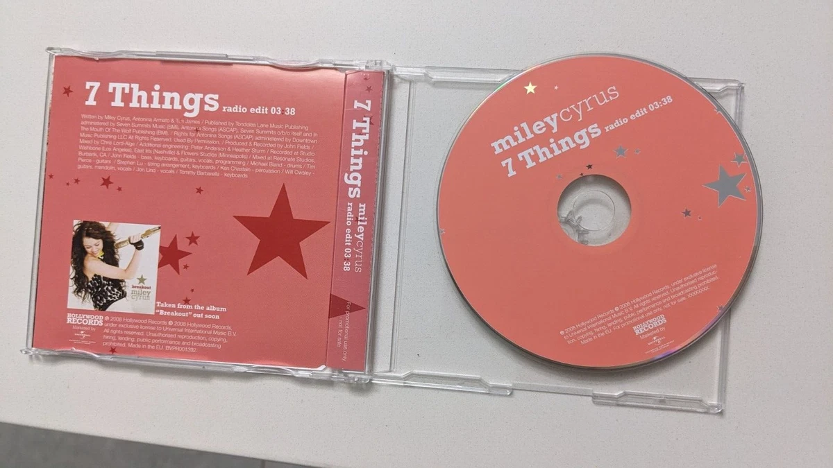 7 Things Miley Cyrus Album