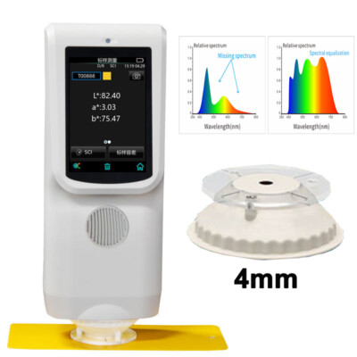 D/8 Spectrophotometer Car Paint Colorimeter Color Tester Instrument 4mm ...