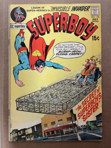 DC Comics SUPERBOY #176 Neal Adams Cover 1971 FN! | eBay