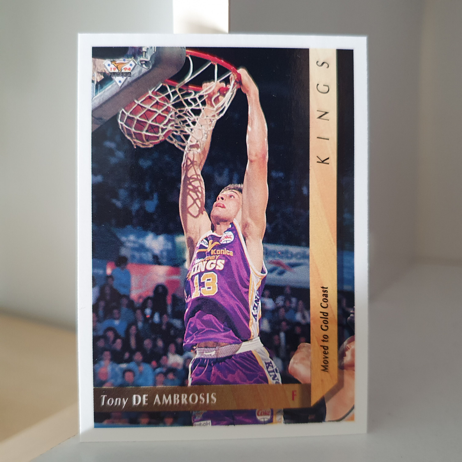 Tony De Ambrosis 1994 Futera NBL Basketball Trading Card #86 | eBay