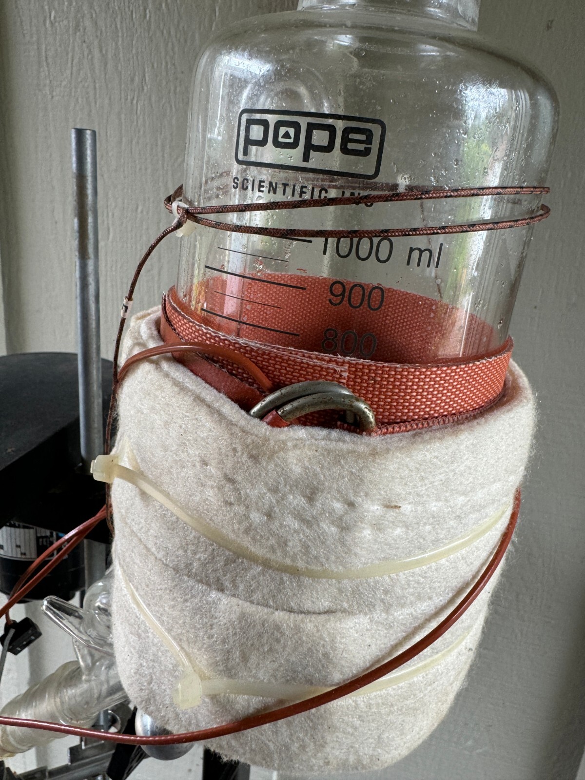 POPE SCIENTIFIC 2” Thin FILM DISTILLATION STILL 1000ml Evaporator Evap ...