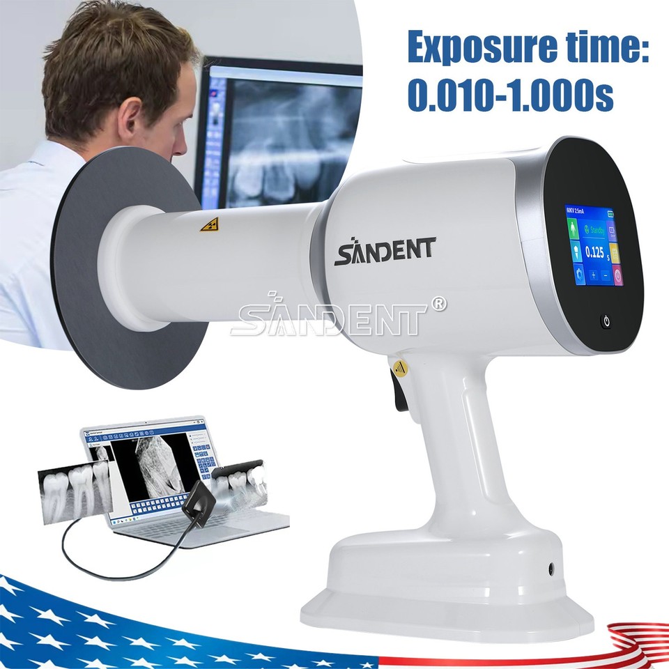 Dental Scatter Shield Protective Ring + Portable Handheld X-ray Machine ...