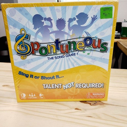 Spontuneous The Song Game 2018 Family Party Singing Board Game FACTORY ...