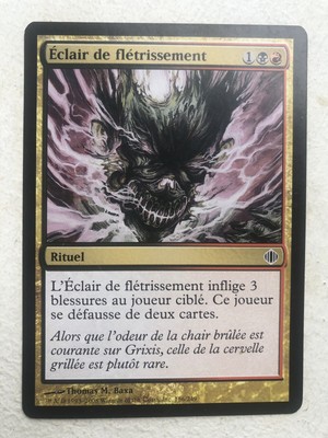 Éclair De Flétrissement Magic Édition Blightning Éclats D’alara | eBay
