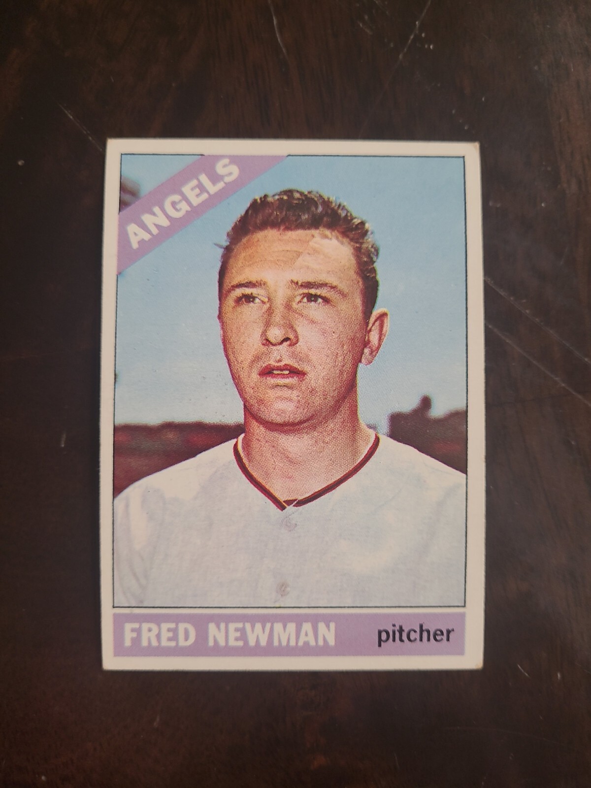 1966 Topps Fred Newman #213 California Angels EX | eBay