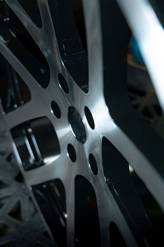 (4)22" Rims Black Machine SRT10 OE Style Wheels 5x139.7 Fit Dodge RAM ...