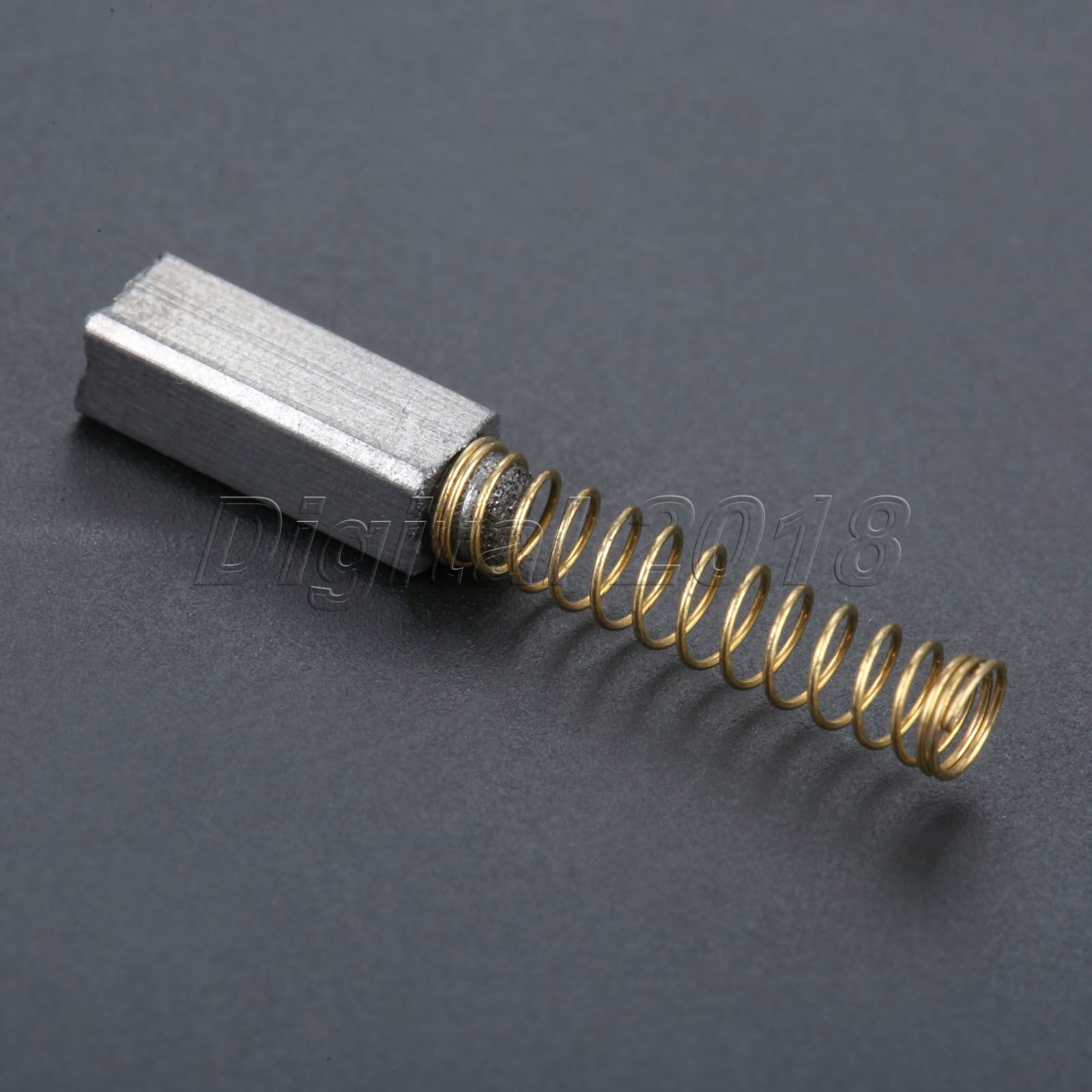 10pcs Motor Carbon Brushes With Spring For Singer 100W-180W Home Sewing ...
