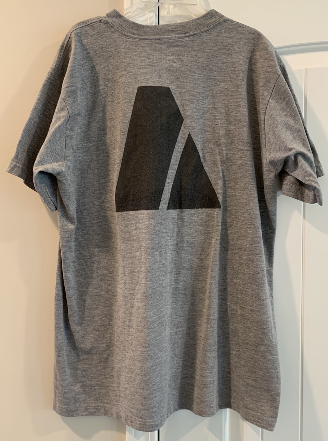 US Army IPFU Short Sleeve Shirt Medium Gray Heathered PT Fitness Shirt ...