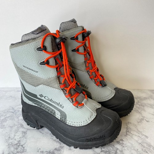 Columbia Bugaboot Plus IV Omni-Heat Snow Boots Kids' Size 2 Gray BY5955 ...