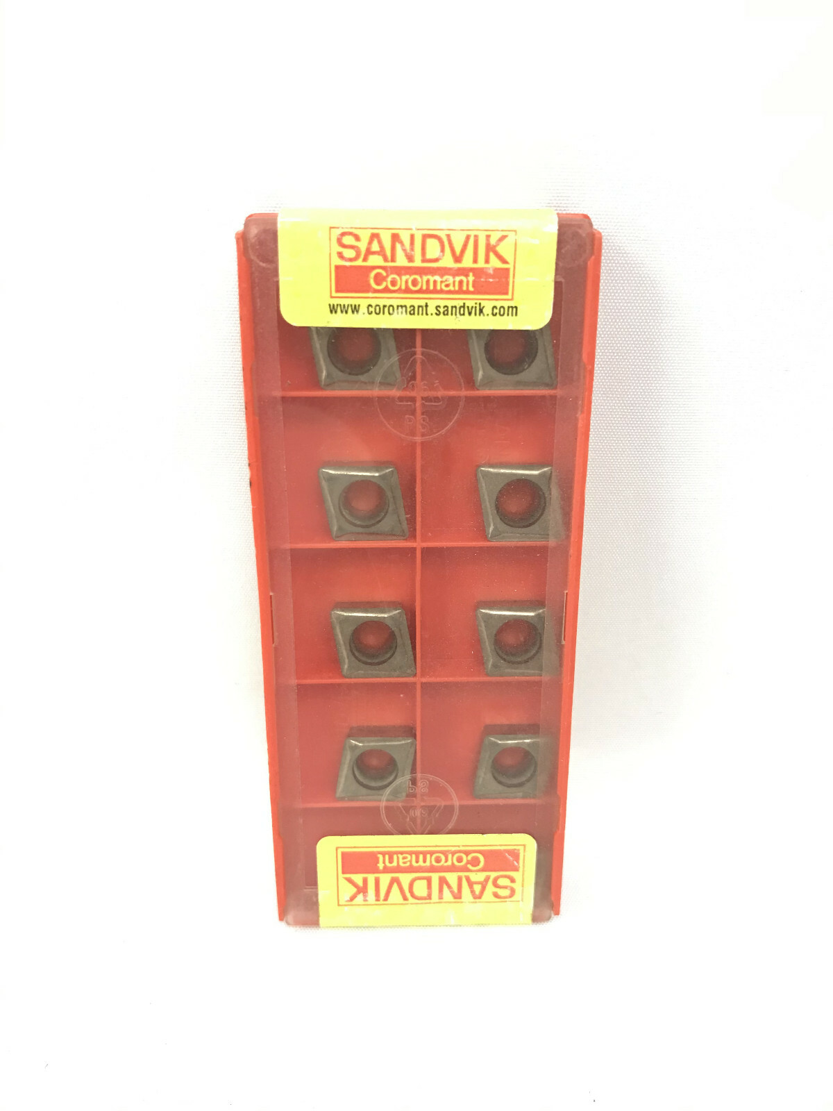 (10) Sandvik CCMT 09 T3 08-UF CCMT 3(2.5) 2-UF Grade 515 Carbide ...