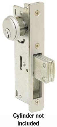 NSP AD100206 DEADBOLT NARROW STILE, 1 1/8" BACKSET, ALUMINUM FINISH ...