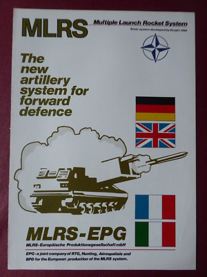 3/1984 PUB MLRS EPG LAUNCH ROCKET SYSTEM VOUGHT RTG HUNTING ...