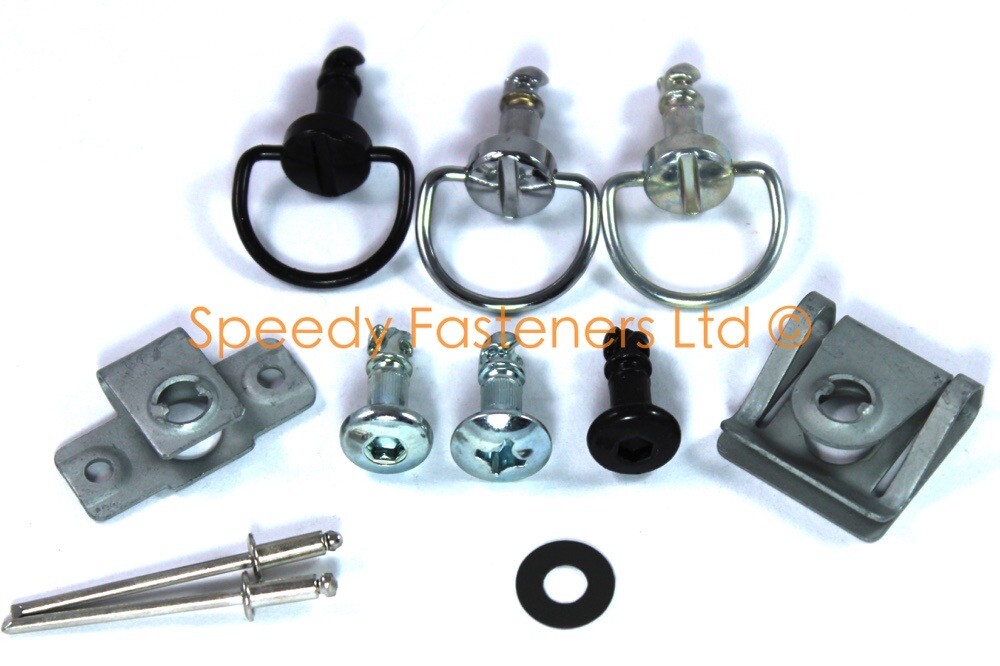 Dzus Fairing Fasteners Bolts Stud Select Length & Head Style Yamaha ...