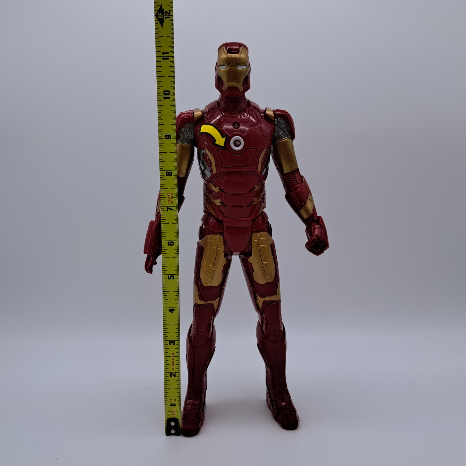 Marvel Avengers Age of Ultron Titan Hero Tech 12" Talking Iron Man ...