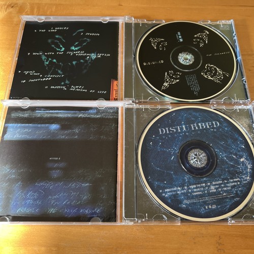 DISTURBED 3 CD Lot “The Sickness, Indestructible, Asylum” like Tool, Soulfly | eBay