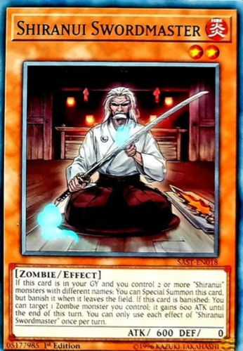 Shiranui Swordmaster - SAST-EN018 - Common - 1st Edition - Lightly ...