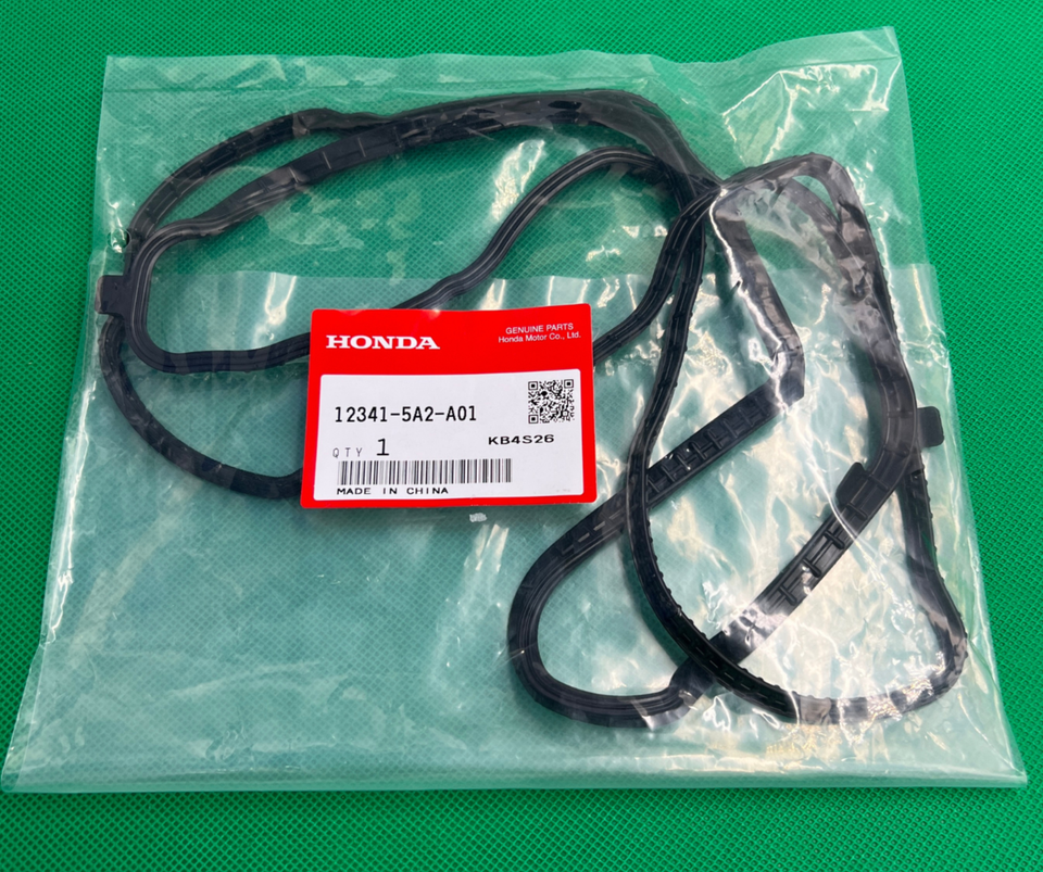 Genuine Honda Acura Valve Cover Gasket + Seal B SET 12341-5A2-A01 12342 ...