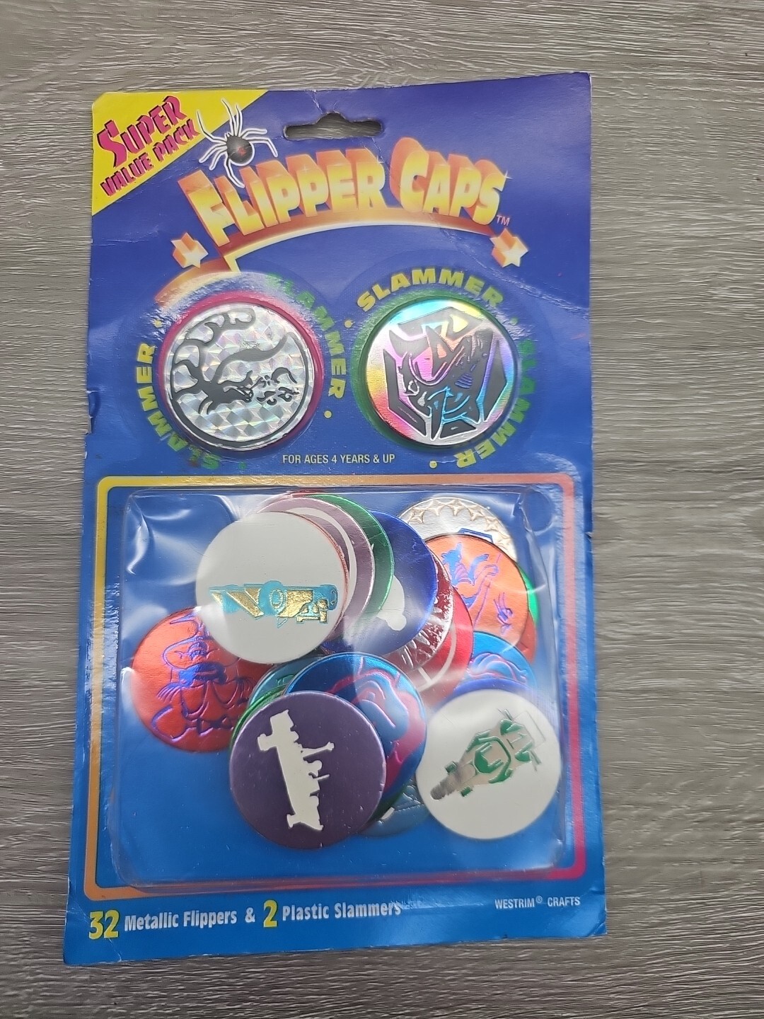 Flipper Caps Super Value Pack 35066 Pogs Westrim Crafts 32 Flippers + 2 ...