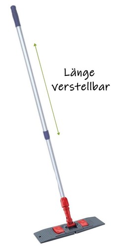Wischset 2tlg Klapphalter + Teleskopstiel für Wischbezüge Wischmopp ...
