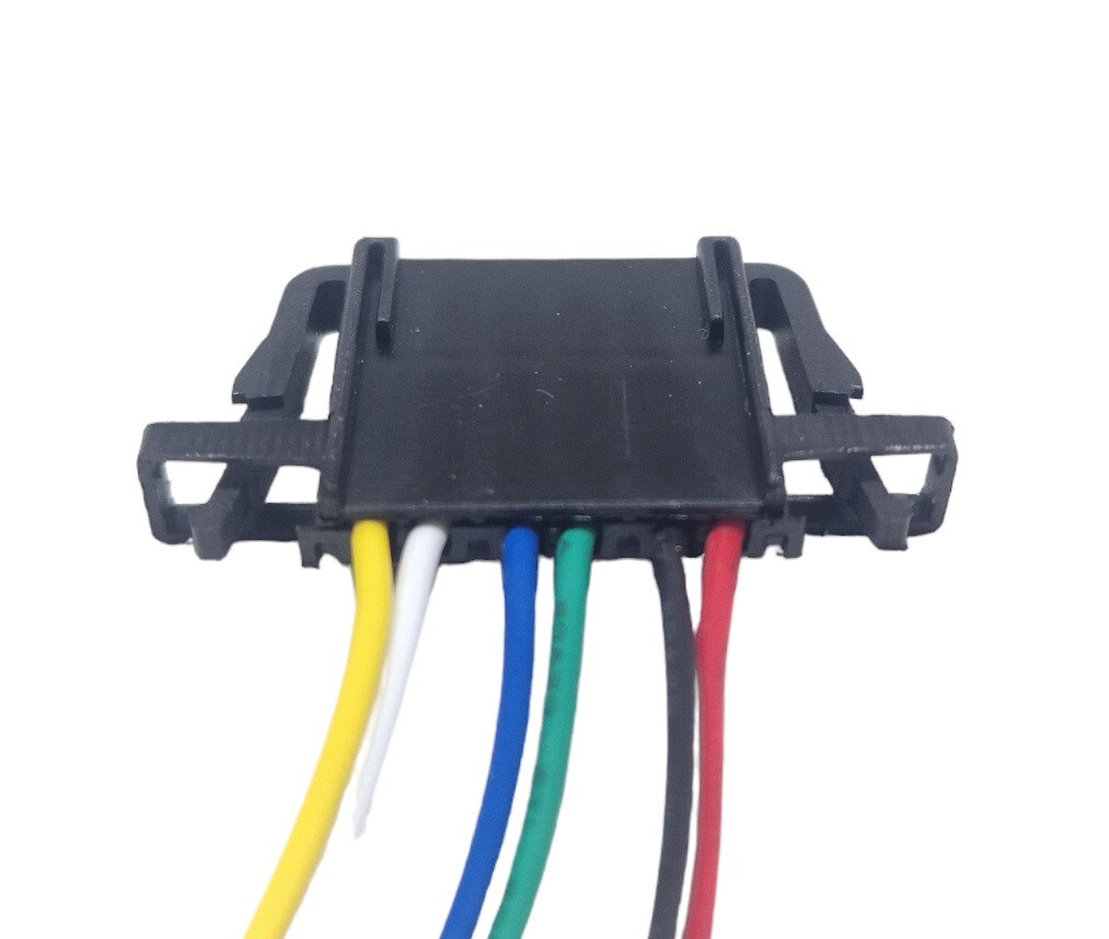 Stecker 6 polig Reparatursatz Rückleuchte Für VW Audi Skoda Seat #B218