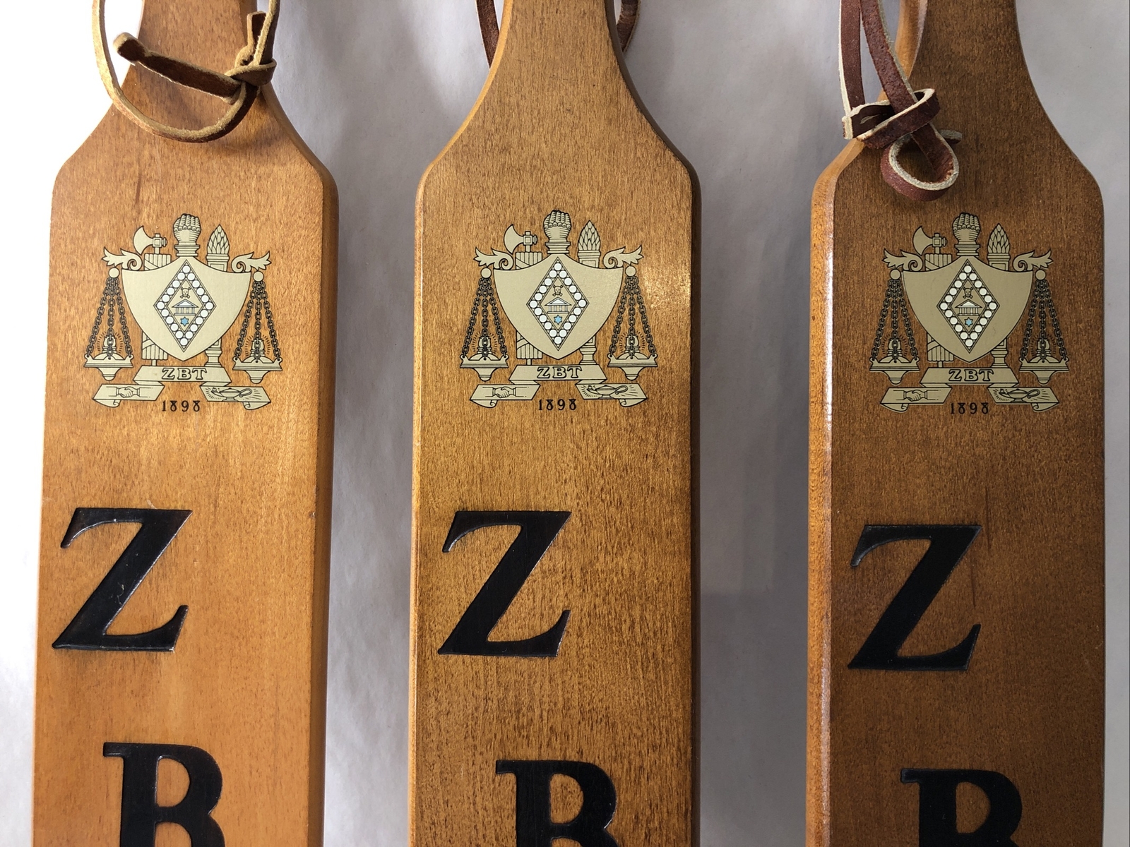 3 Rare Vtg 1982-1984 Vanderbilt University, ZBT Fraternity Pledge ...