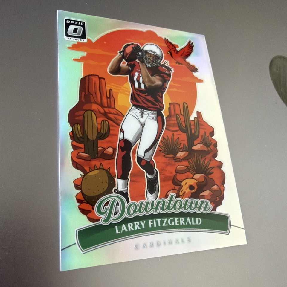 2025 Donruss Optic Larry Fitzgerald Downtown #22 Arizona Cardinals NFL ...