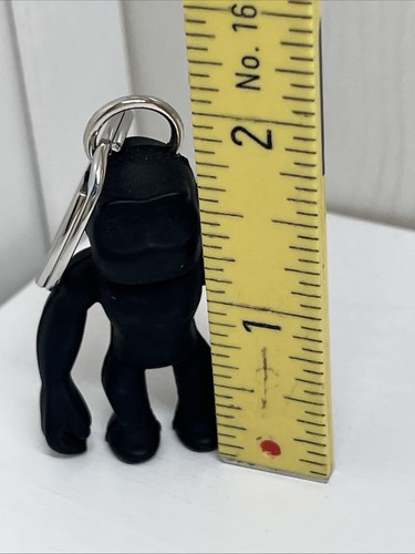 KIPLING Gorilla Ape Monkey Keychains Key Ring Fob Charm Dark Blue ...