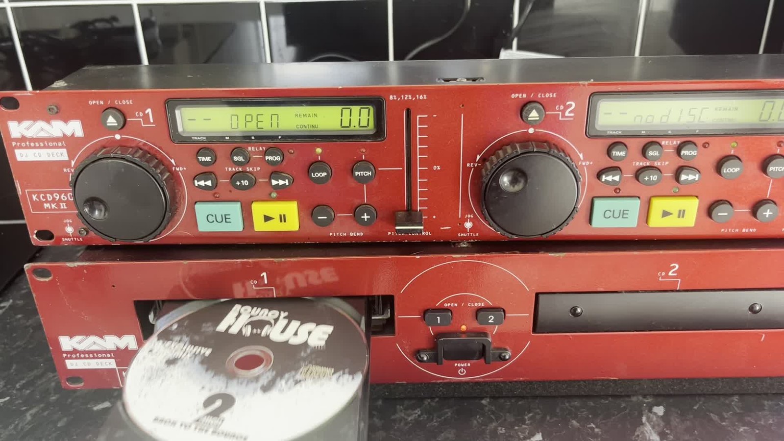 Kam KCD 960 MK II professional DJ Player Dual CD Deck digital output | eBay