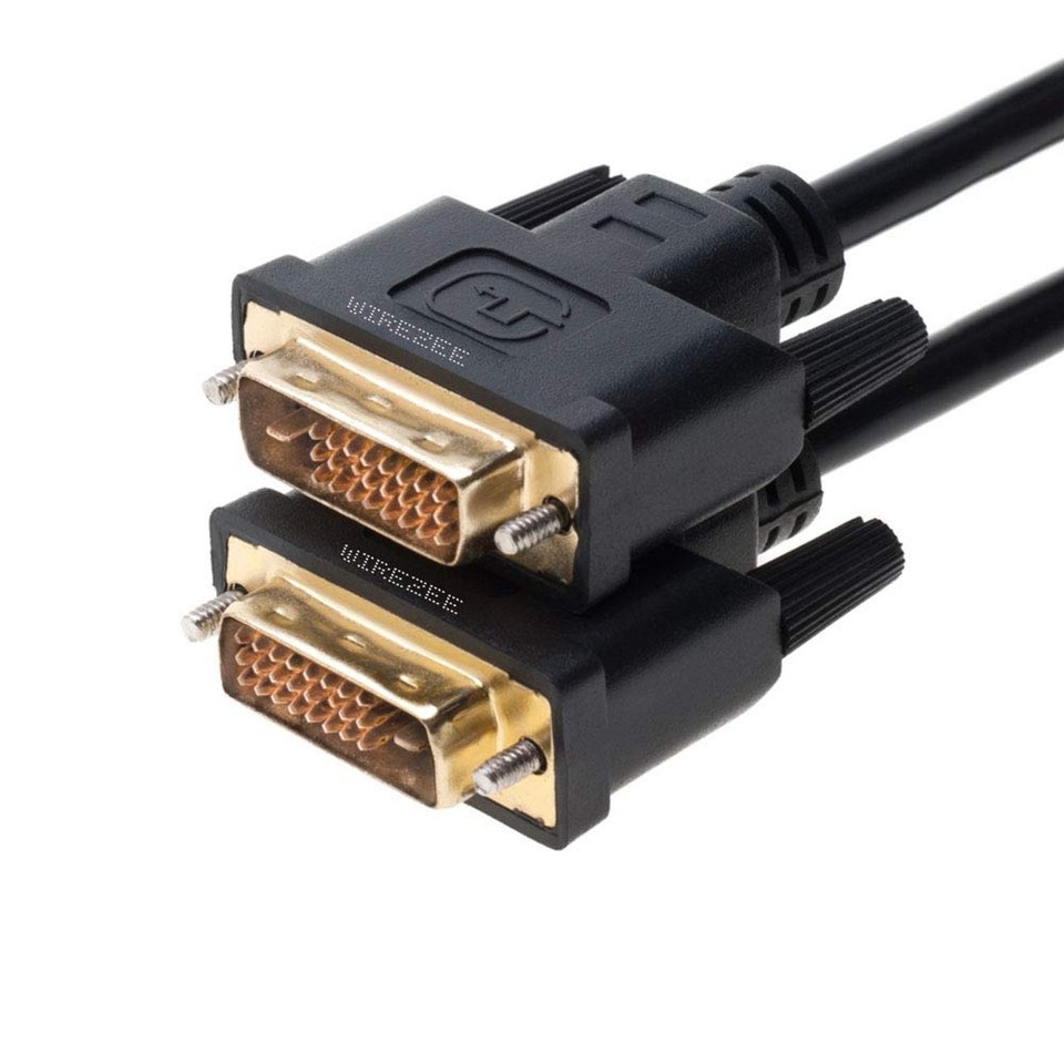DVI-D Cable Dual Link DVI to DVI Male Wire 24+1 Pin 3ft 6ft 10ft 15ft 25ft (1... | eBay