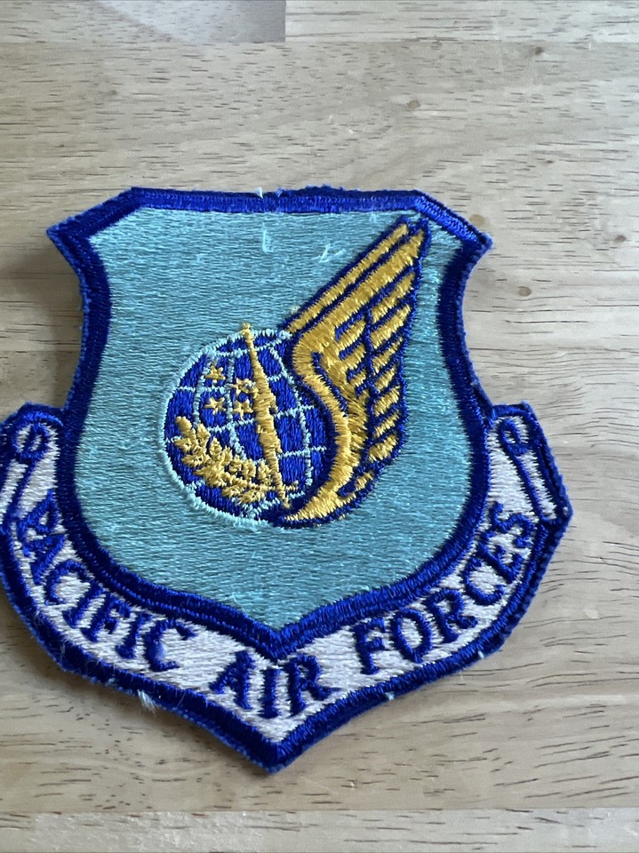 Vintage US Air Force Pacific Air Forces Uniform Patch | eBay