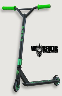 Slik Kids Scooter Green Graphics & Grips Light Weight DISPLAY MODEL ...