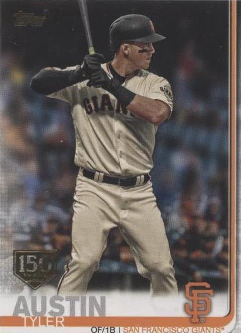 2019 Topps Update Series - Tyler Austin #US153 150th Anniversary for ...