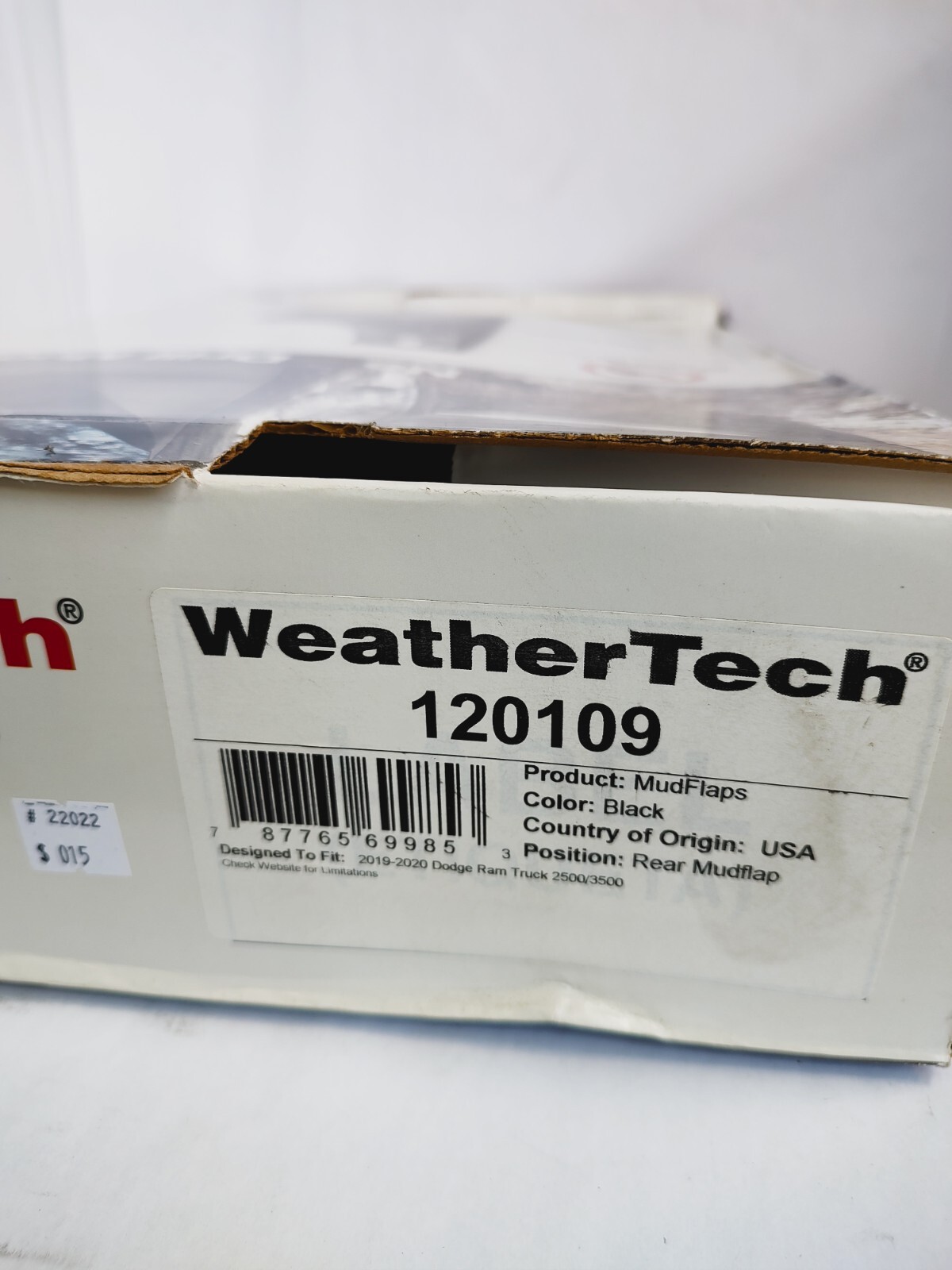 WeatherTech 120109 No-Drill Mud Flaps | eBay