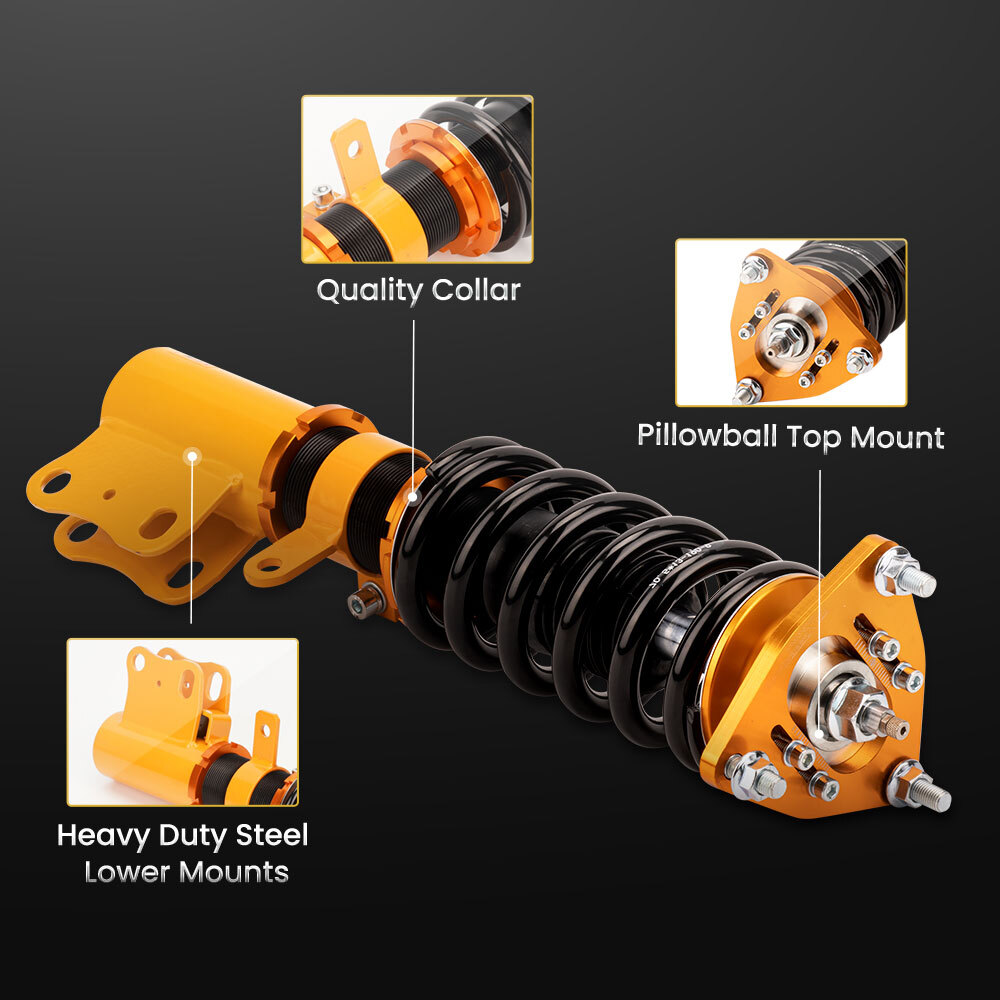 Adj. Damper Coilovers Set for Mitsubishi Lancer ES Sedan 4-Door 2008 ...