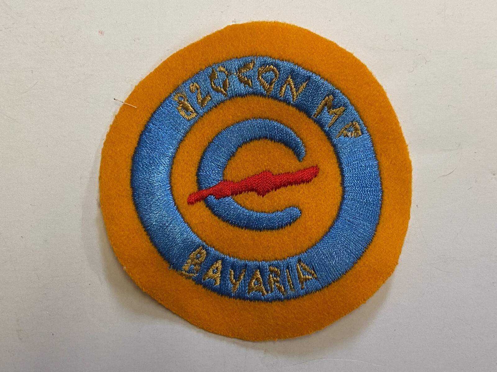 F0105 Repro WW2 US Army Constabulary 820th Con MP Bavaria Patch IR44A ...