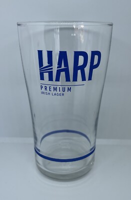 Harp Beer Pint Glass- New- Harp Premium Irish Lager | eBay