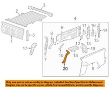 GM OEM Pick up Box-outer Panel Left 25871812 for sale online | eBay