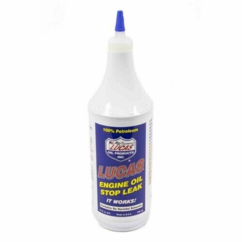 Lucas 10278 Engine Oil Stop Leak Additive - 100% Petroleum -1 Quart ...