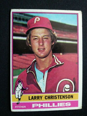 1976 Topps Baseball Card # 634 Larry Christenson - Philadelphia ...