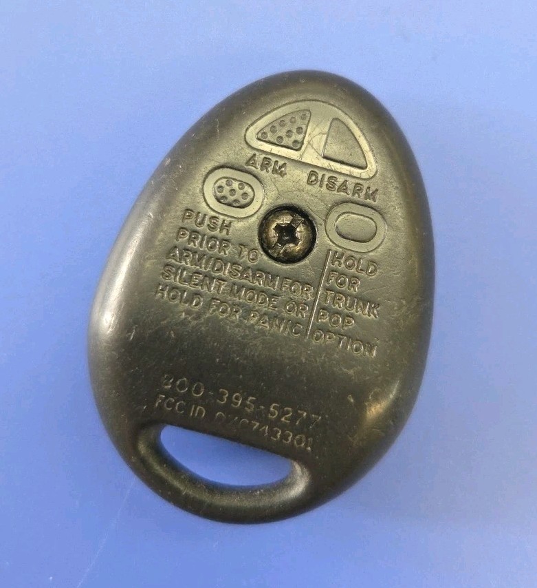 KARR OXC743301 REMOTE KEYLESS REMOTE TRANSMITTER KEY FOB OXC743301 RED ...