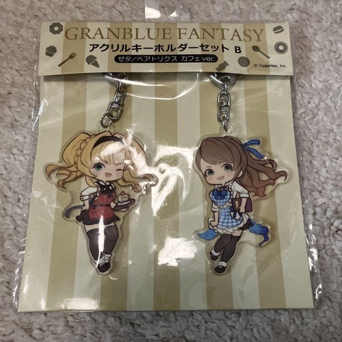 Granblue Fantasy Acrylic Key Chain Set Zeta Beatrix | eBay